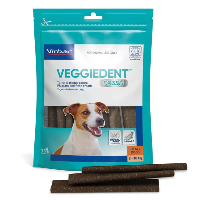 Veggiedent Fr3sh Dental Sticks (15 chews) – Spitz Groom