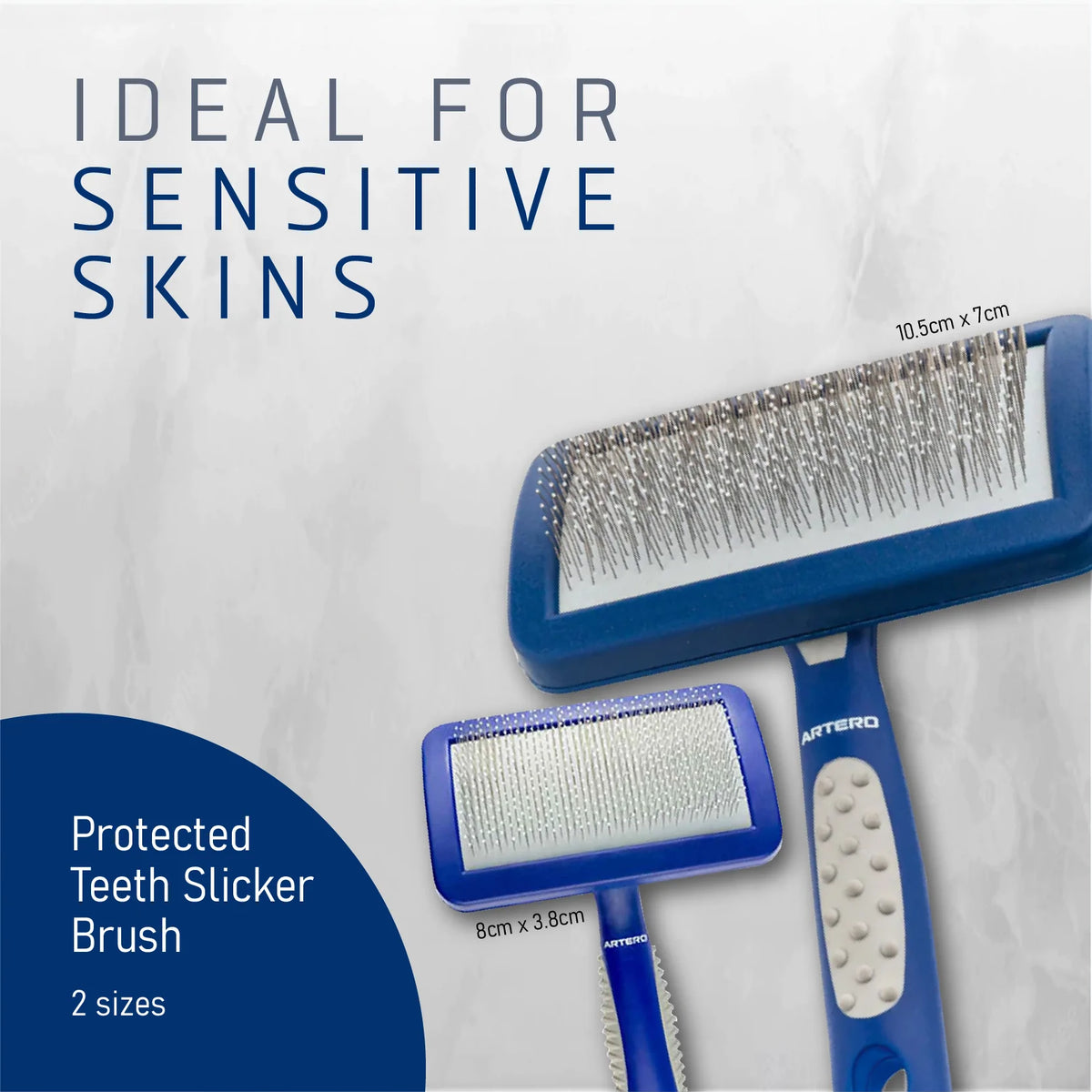 Soft Slicker with Protected Teeth – Spitz Groom